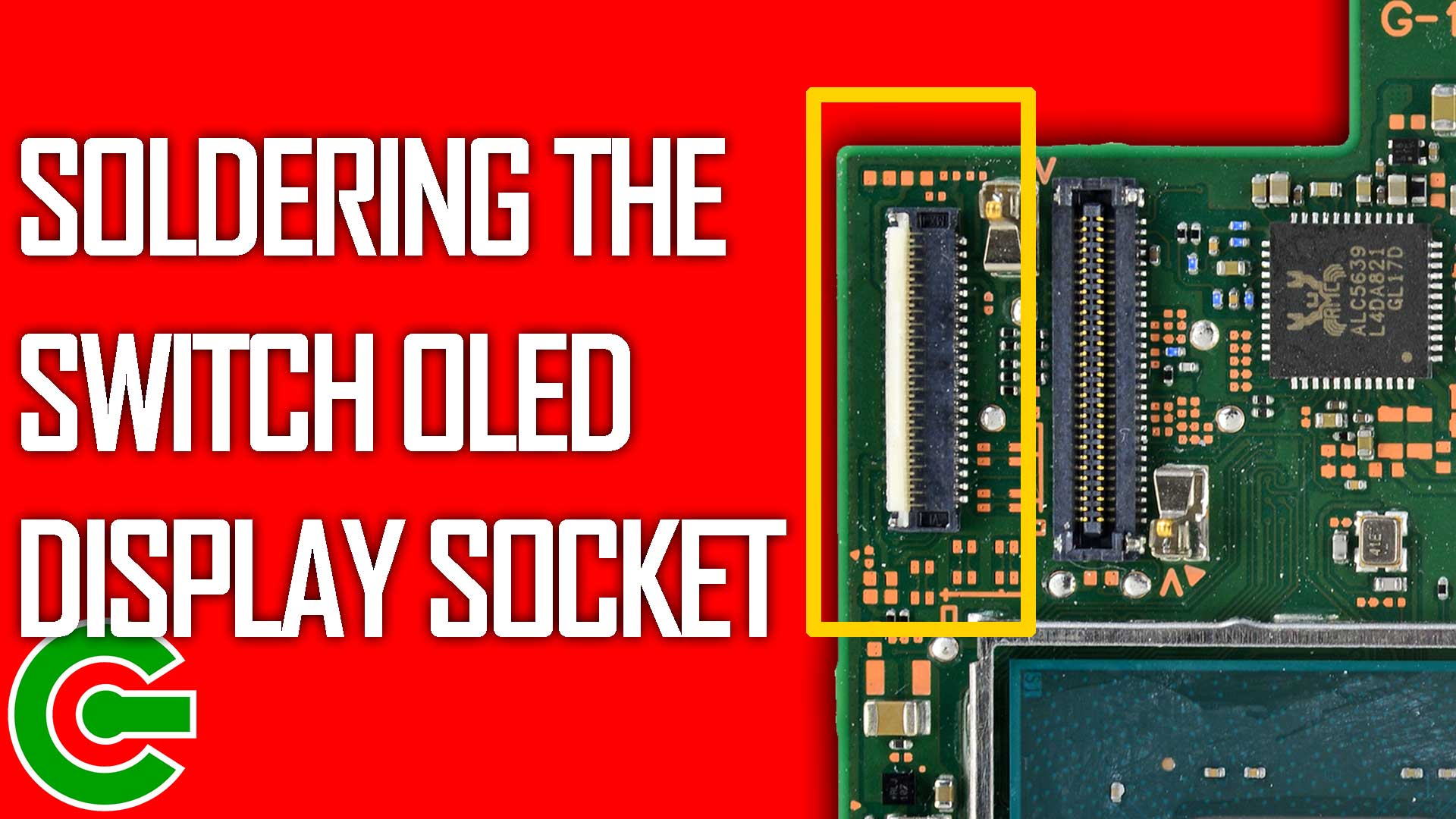 SOLDERING THE NINTENDO SWITCH OLED DISPLAY SOCKET - Sthetix